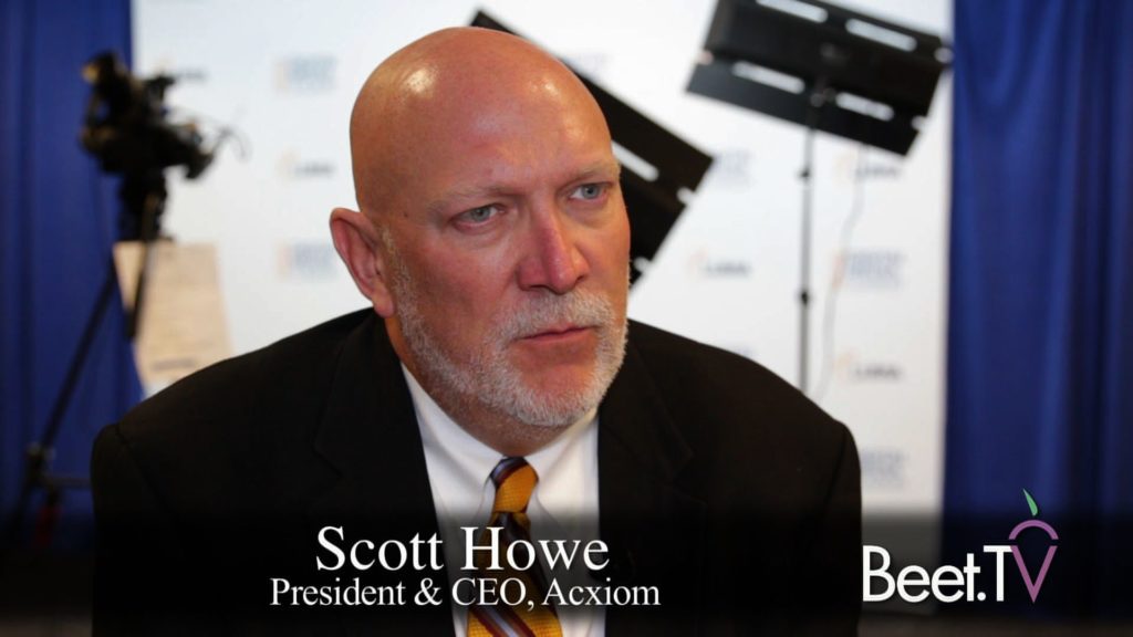 Acxiom CEO: “GDPR is Just the First Step in the Journey” – Beet.TV