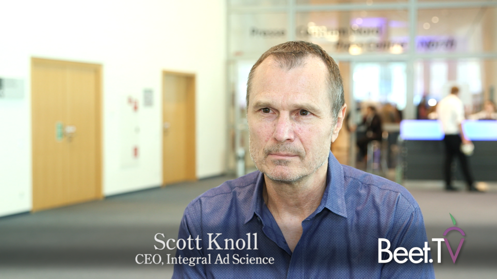 Time A Key Component Of Video Viewability: IAS’ Knoll – Beet.TV