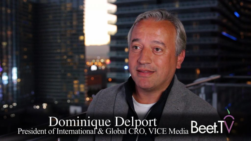 ‘Live TV Is Back’ & Vice By The Numbers: Vice Media’s Delport – Beet.TV