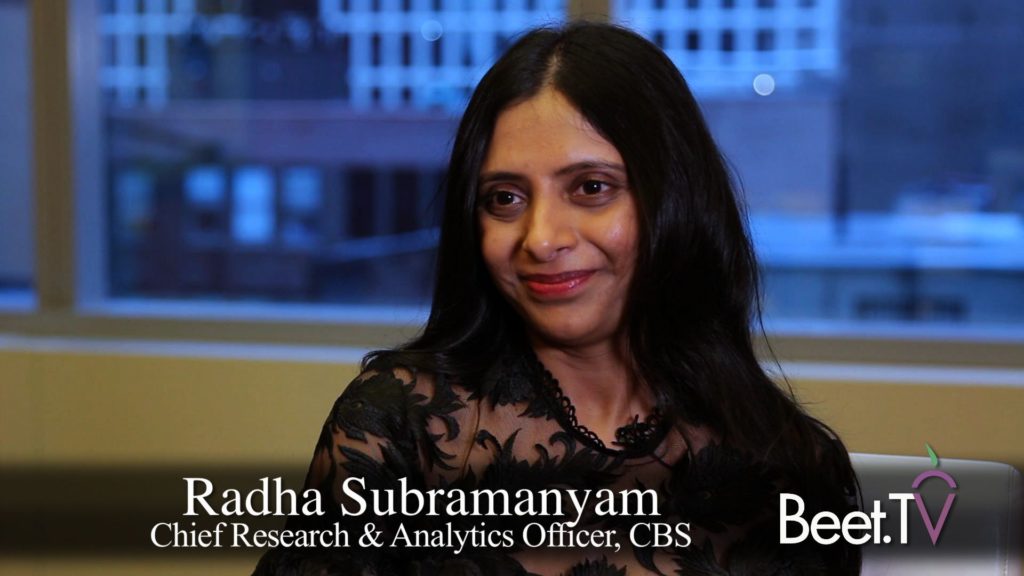 CBS Wants Data to “Speak to Each Other,” Research Head Subramanyam ...