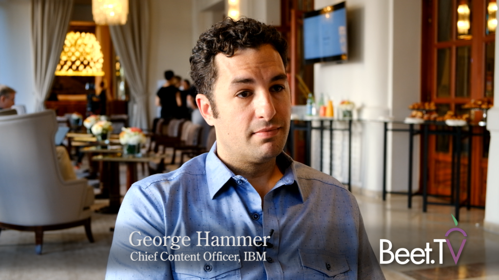‘We’re Selling Trust And A Relationship’: IBM’s Hammer – Beet.TV