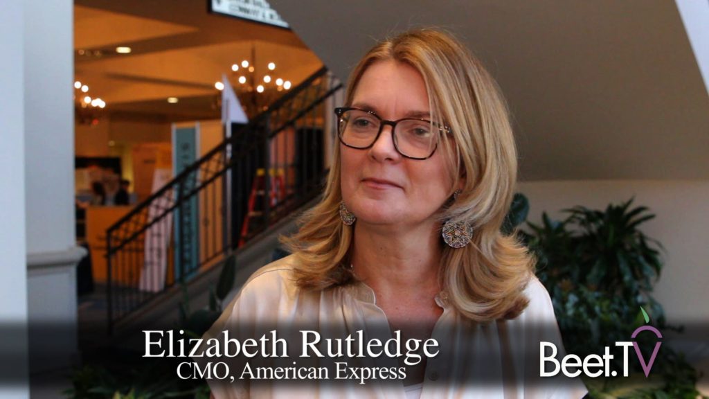 CMOs Need to Be Change Agents: American Express’ Rutledge – Beet.TV