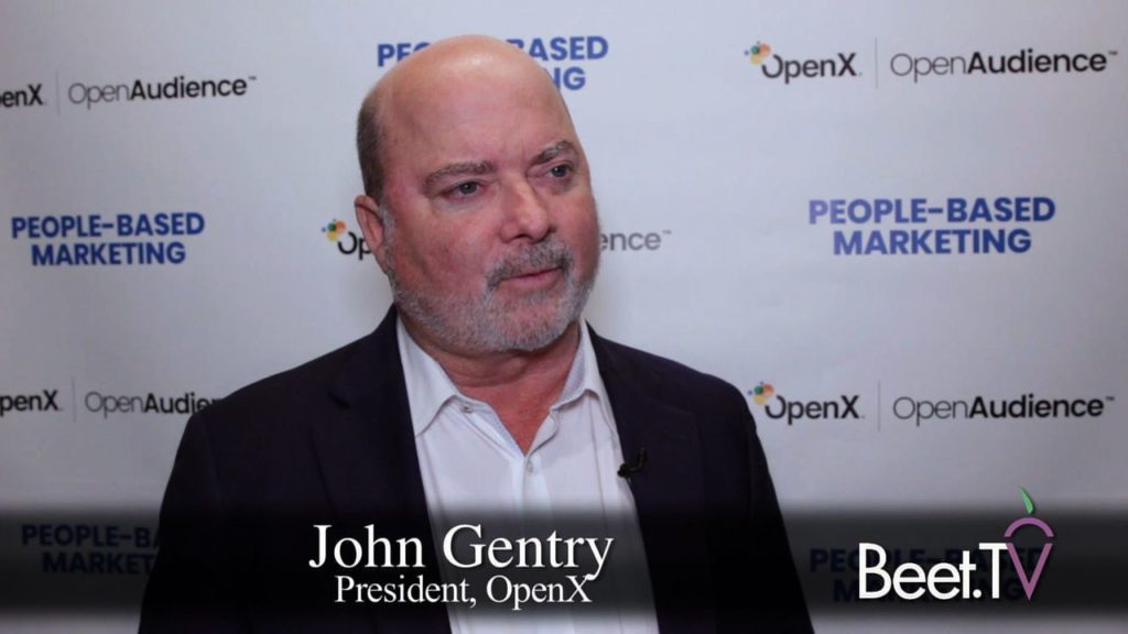 OpenX’s Gentry Wants Ad ‘Symmetry’ For Web Publishers – Beet.TV