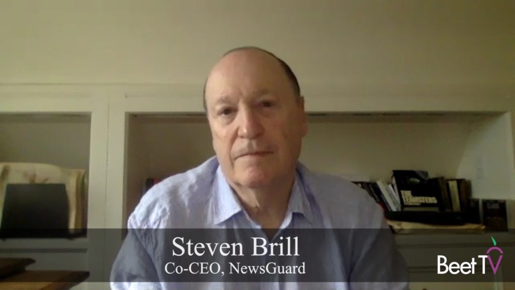 In Covid Crisis, Hoax Sites Proliferate, NewsGuard’s Steve Brill – Beet.TV