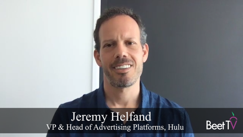 Fast-Forward Innovation: Hulu’s Helfand Celebrates ‘Pause Ads’ – Beet.TV