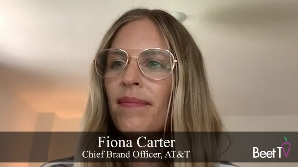 AT&T’s Fiona Carter to Marketers: ‘If We Don’t Get Inventive Now, We’re ...
