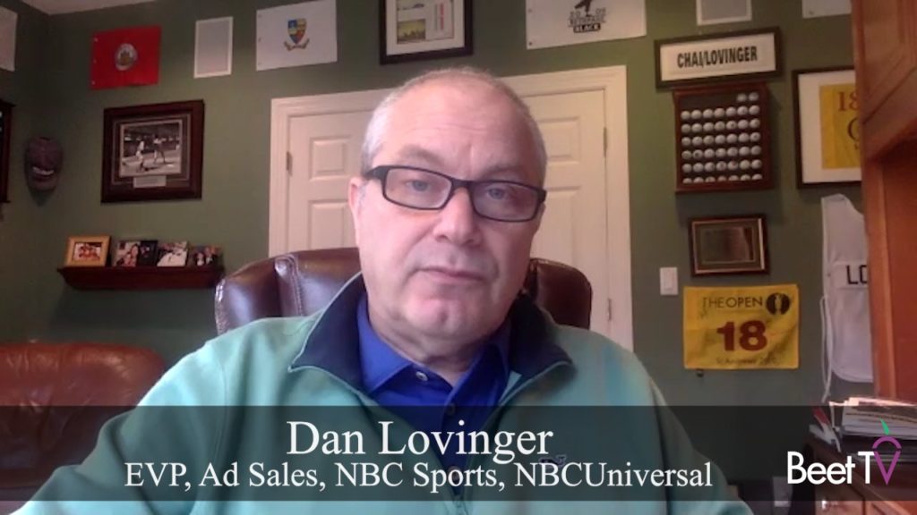 ‘People Need Sports the Most’: NBC’s Dan Lovinger – Beet.TV