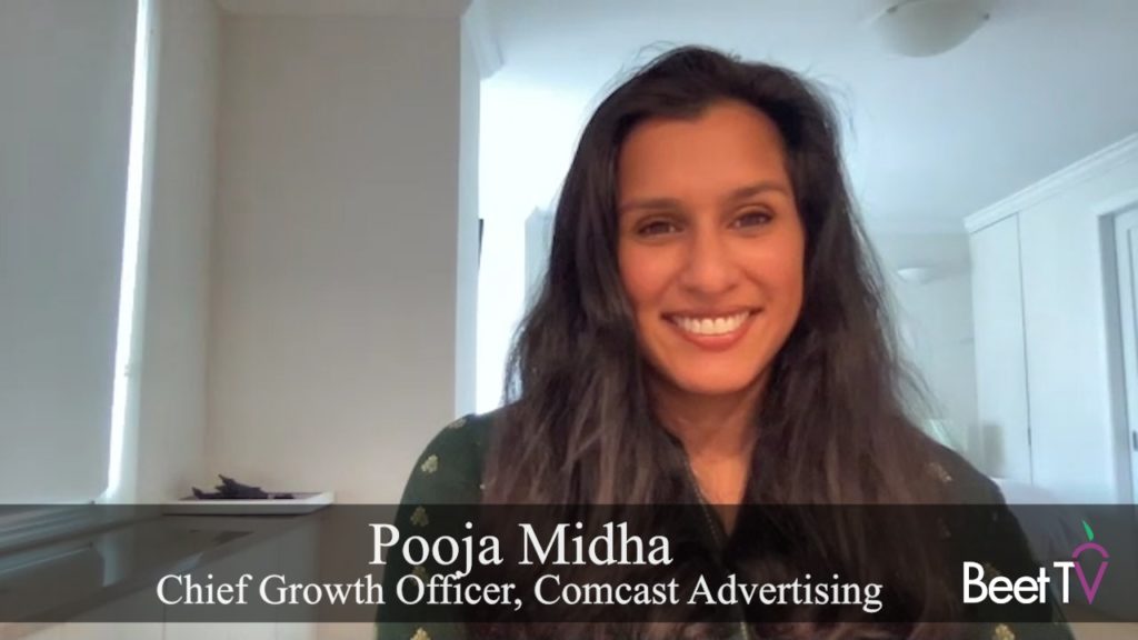 Pooja Midha Joins Comcast Advertising, Following Her “North Star” to TV Transformation – Beet.TV