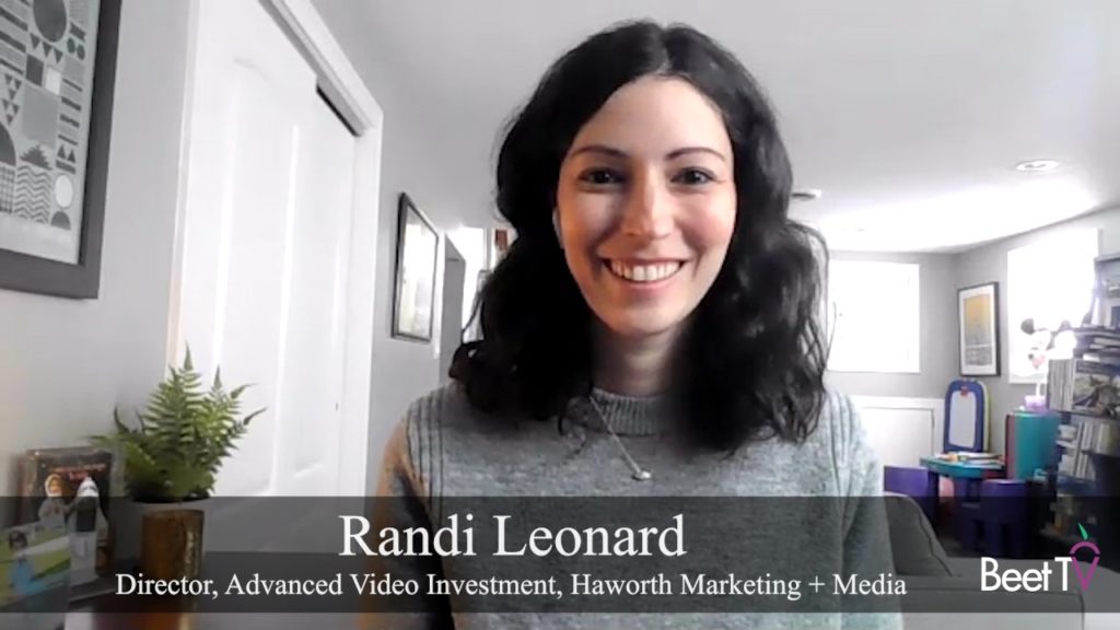 AVOD Offers Data-Driven Ad Targeting to Brands: Haworth’s Randi Leonard ...