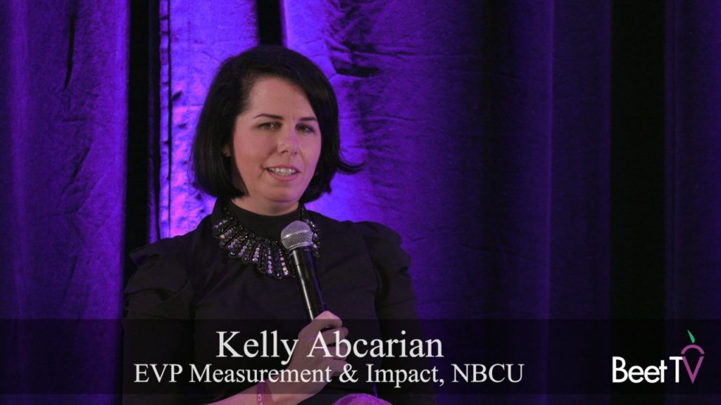 ‘Cross-Platform Measurement Is Ready’: NBCUniversal’s Kelly Abcarian ...