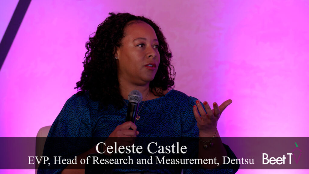 Newer Ways of Measuring TV Audiences Showcase Data: Dentsu’s Celeste ...
